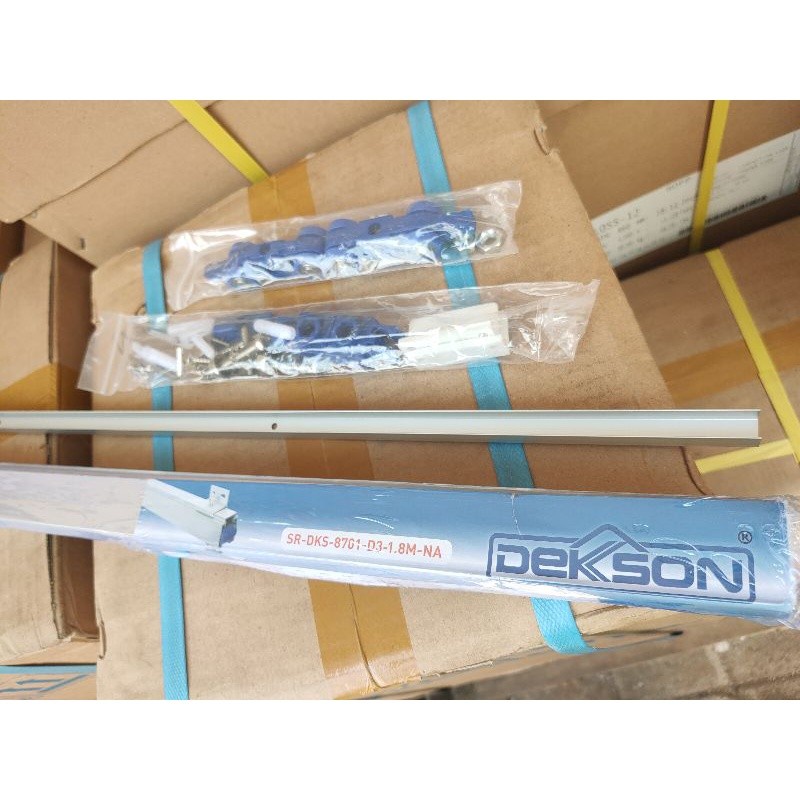 Jual Rel Pintu Sliding Almunium merk Dekkson D3 (1,8 Meter) | Shopee ...