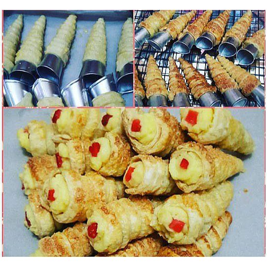 Jual Cetakan Kue Cumcum Corneto Korneto Besar Kecil Cum Roti Es Krim ...