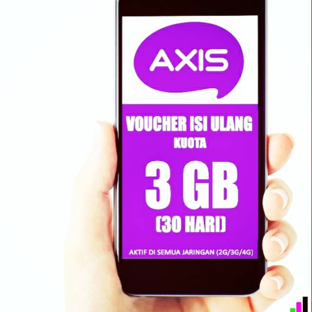 Jual Voucher data internet axis 3GB(30hari) | Shopee Indonesia