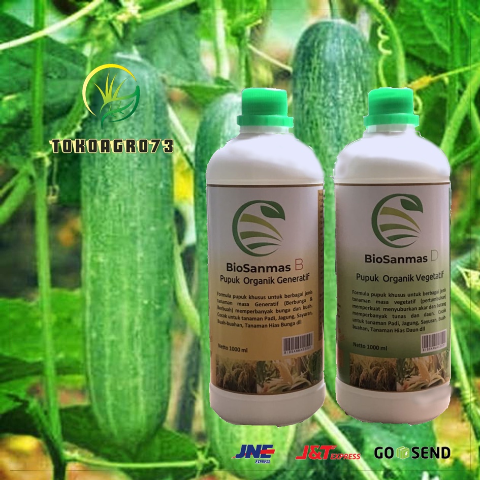 Jual PUPUK ORGANIK CAIR POC PALING AMPUH BIOSANMAS KOMPOSISI LENGKAP ...