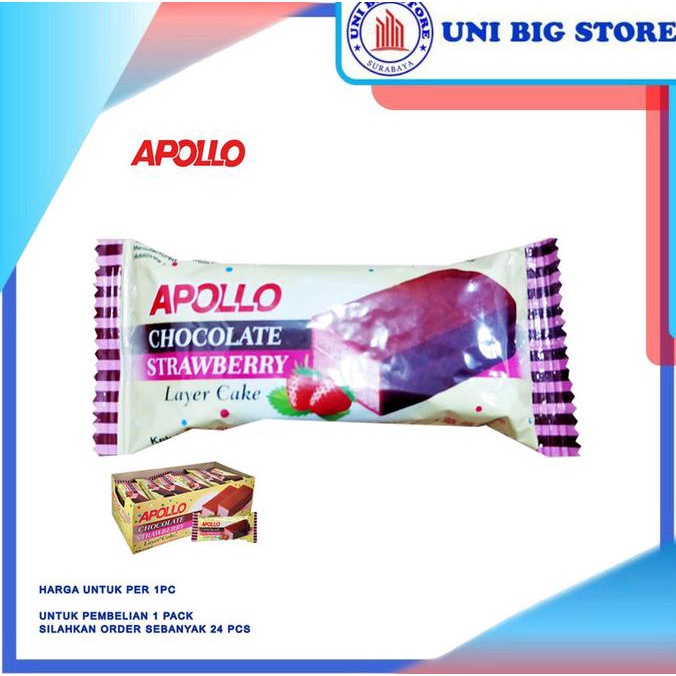 Jual @#@#@#] Apollo Layer Cake Chocolate Pandan Blueberry Strawberry 18 ...