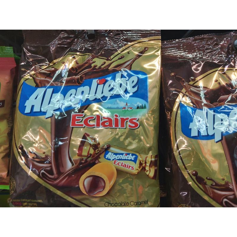 Jual Permen Alpenliebe Eclairs Chocolate Caramel isi 40 | Shopee Indonesia
