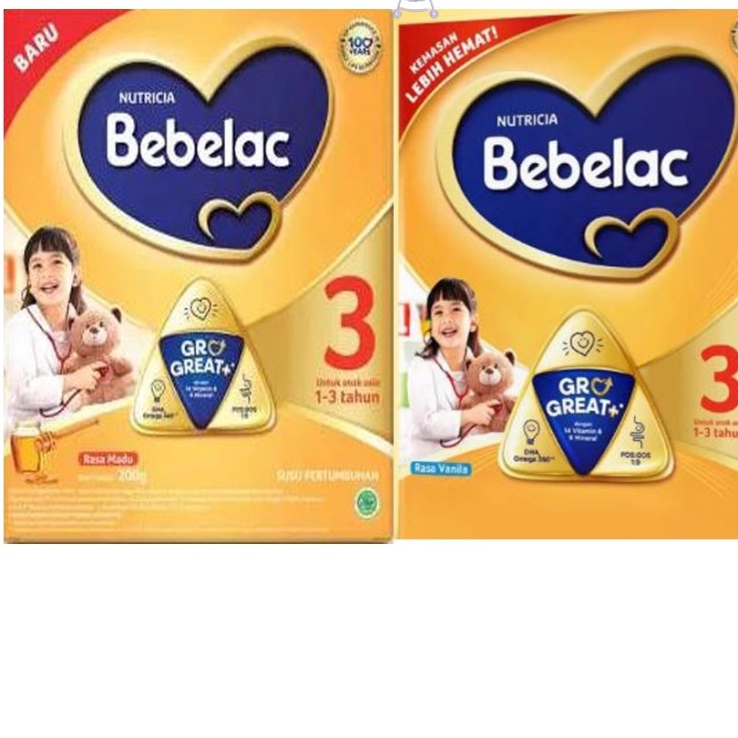 Jual BEBELAC 3 VANILLA/MADU 400 GR | Shopee Indonesia