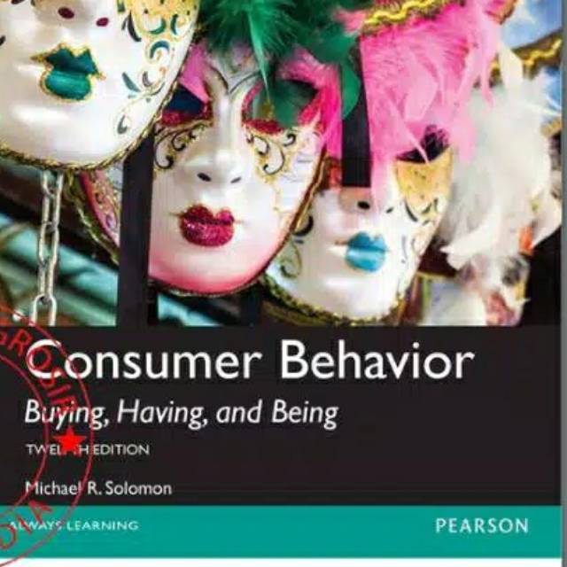 Jual CONSUMER BEHAVIOR Buying Having And Being 12th TWELFTH EDITION by MICHAEL R SOLOMON ...