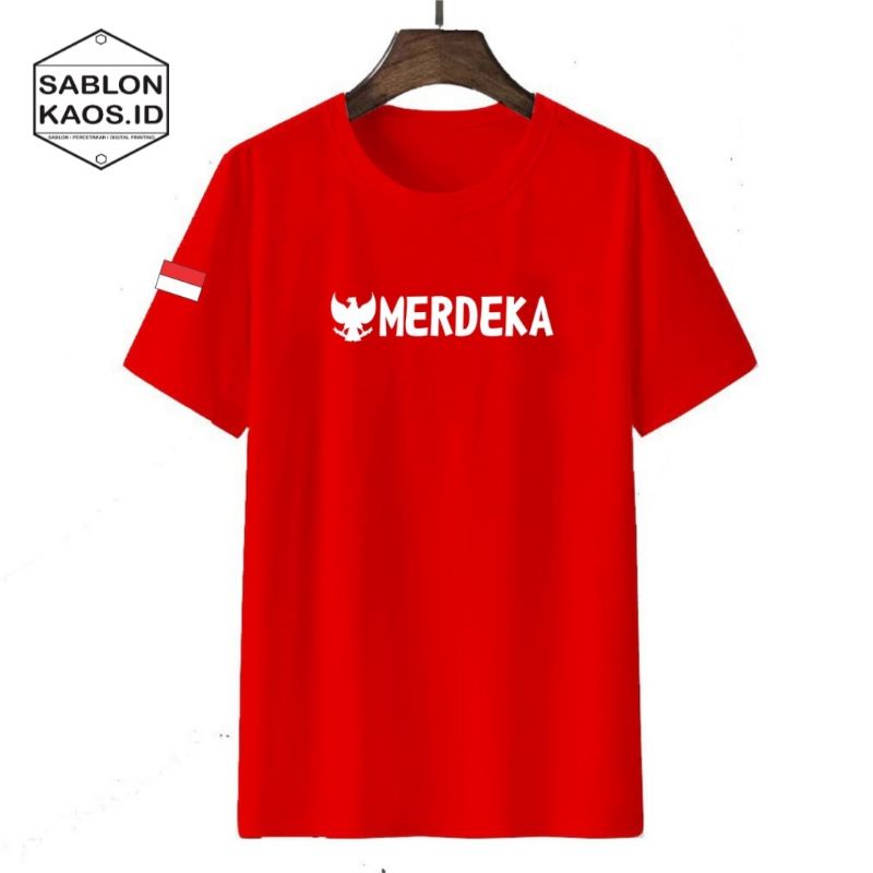 Jual Tshirt Baju Kaos Merdeka / Kaos Indonesia Merdeka / Kaos 17 ...