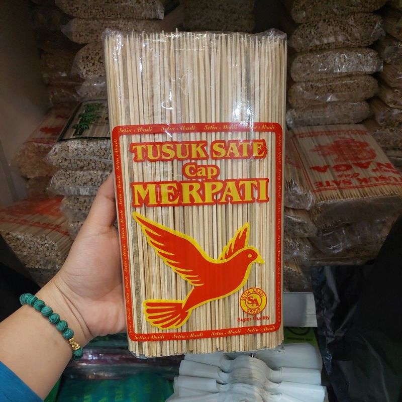 Jual Tusuk Sate/Cilok Merpati Ukuran 23cm | Shopee Indonesia