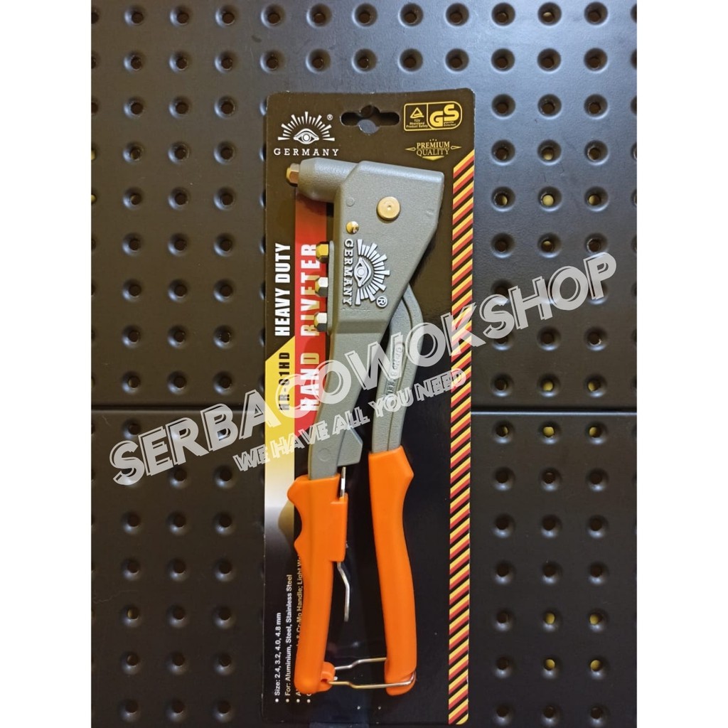 Jual Tjap Mata Tang Rivet Heavy Duty Hand Riveter Cap Mata Germany ...