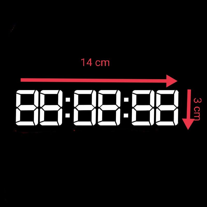 Jual Sticker huruf/angka jam digital stiker cutting | Shopee Indonesia