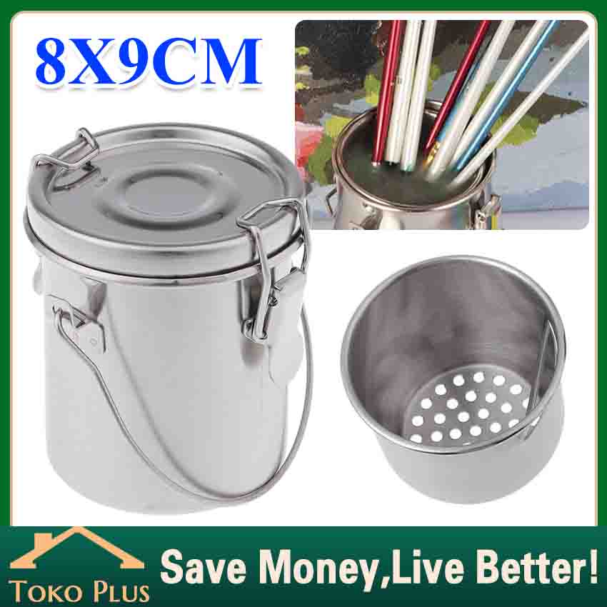 Jual Ember Cuci Kuas Cat Minyak Bahan Stainless Steel for Outdoor ...