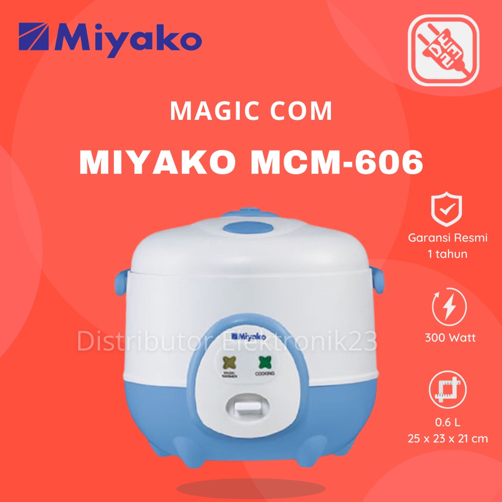 Jual Miyako Rice Cooker Magic Com Mejikom Magicom Mini Murah Miyako ...