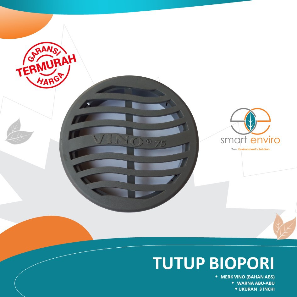 Jual Tutup Pipa Biopori 3 inch PVC - Dop - Avur - Skimmer Koi Kolam ...