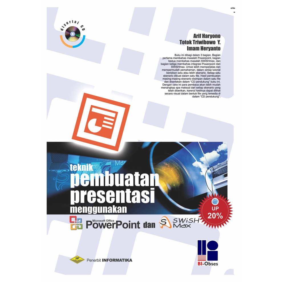 Jual Teknik Pembuatan Presentasi Menggunakan Power Point & Swish Max | Shopee Indonesia
