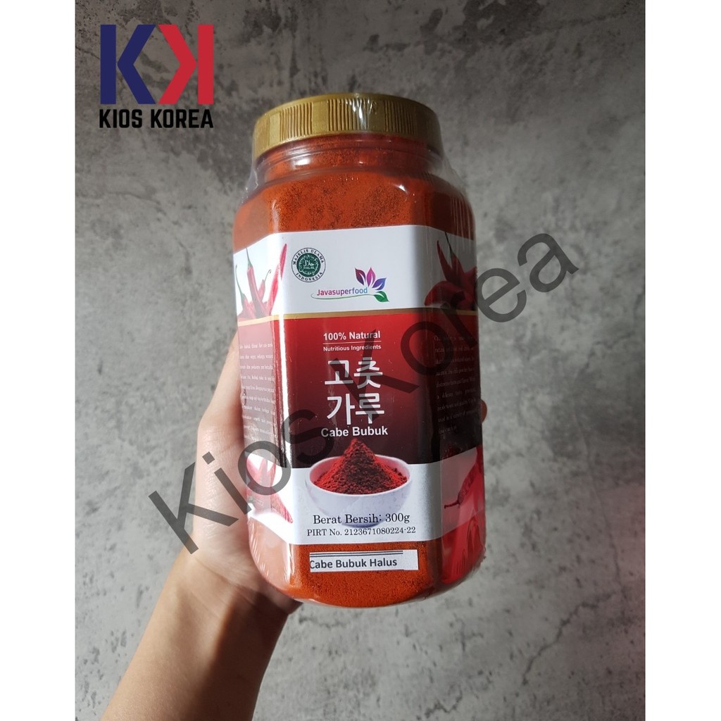 Jual Chili Powder HALUS Gochugaru TOPLES 300g Cabe Bubuk Cabe HALAL ...
