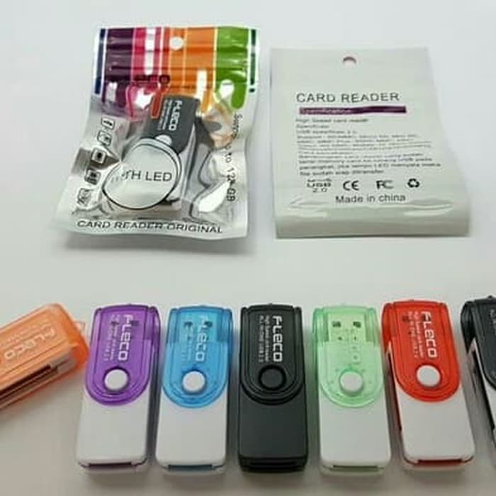 Jual [ CR MULTI 4 SLOT ]- Card Reader CARDREDER FLECO All In One 4 Slot ...