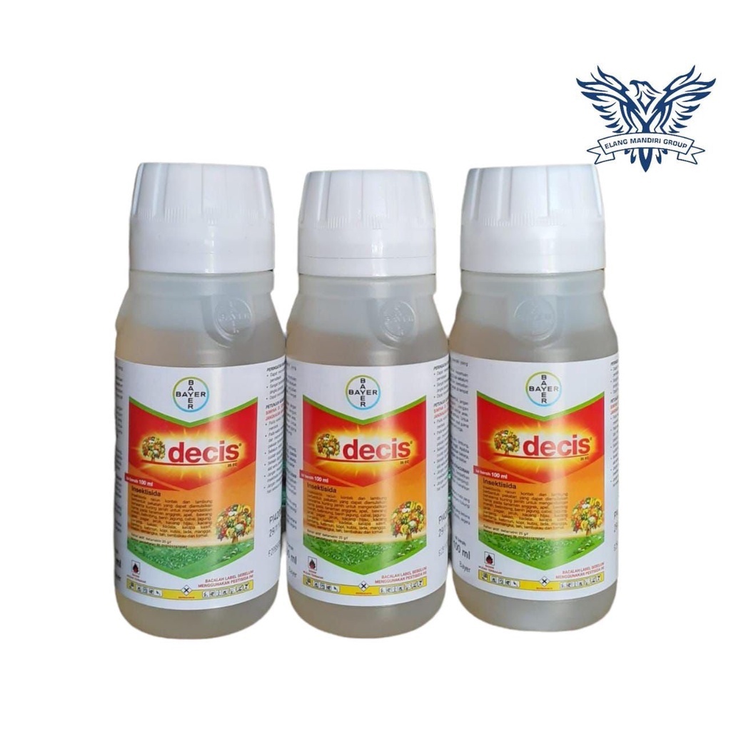 Jual Decis 25 EC 100ml Insektisida Deltametrin 25 g/l Pestisida Obat ...