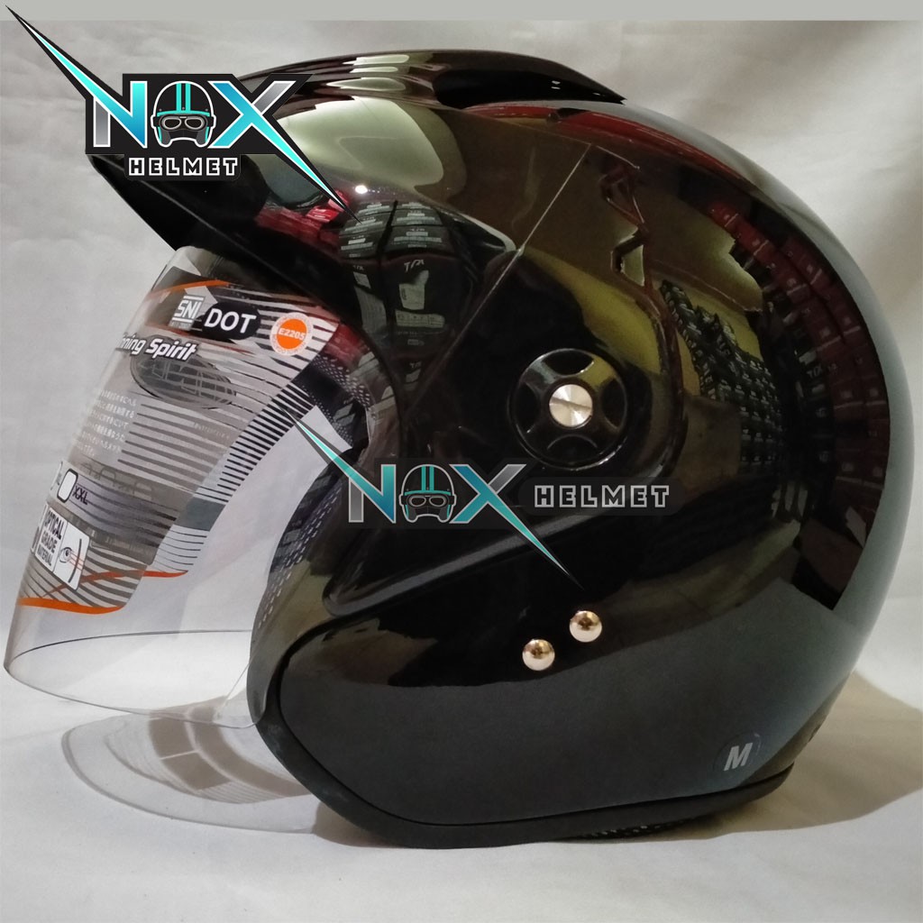 Jual Helm INK CX 390 ORIGINAL Klasik Classic Batman Solid/Polos Half ...