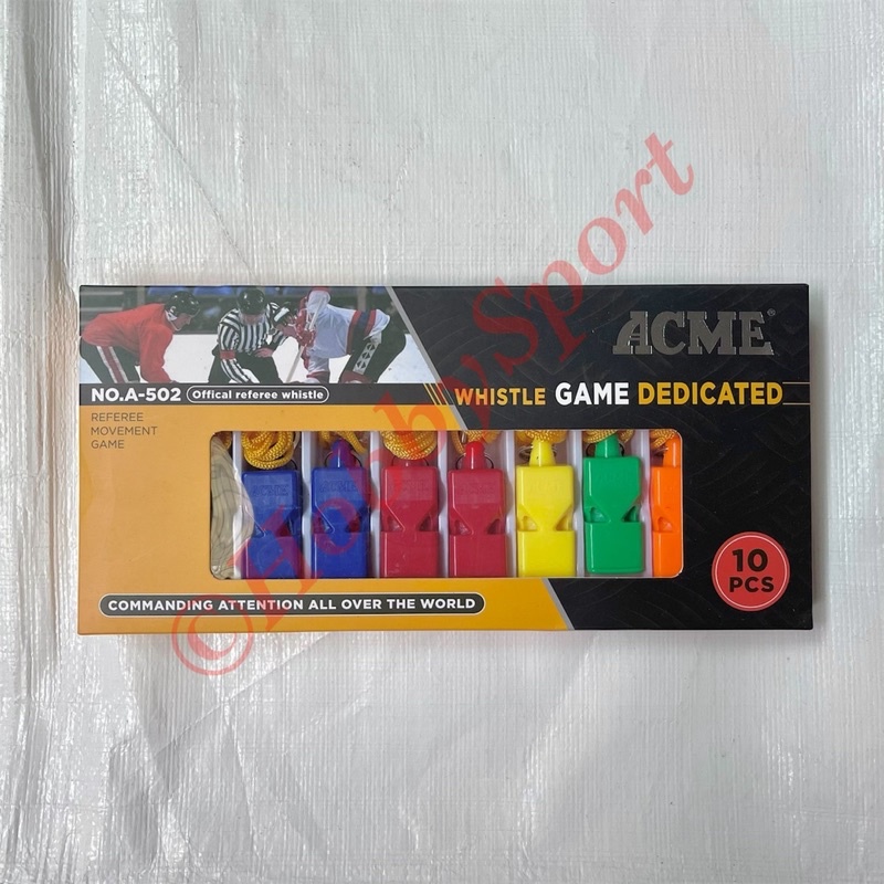 Jual Peluit AC A-502 10 pcs Wasit Pluit Olahraga Whistle Pramuka ...
