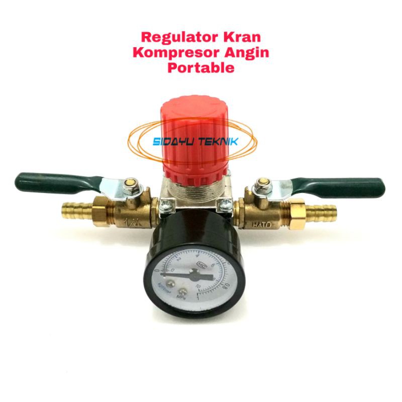 Jual Regulator Keran Kompresor Angin Portable | Shopee Indonesia