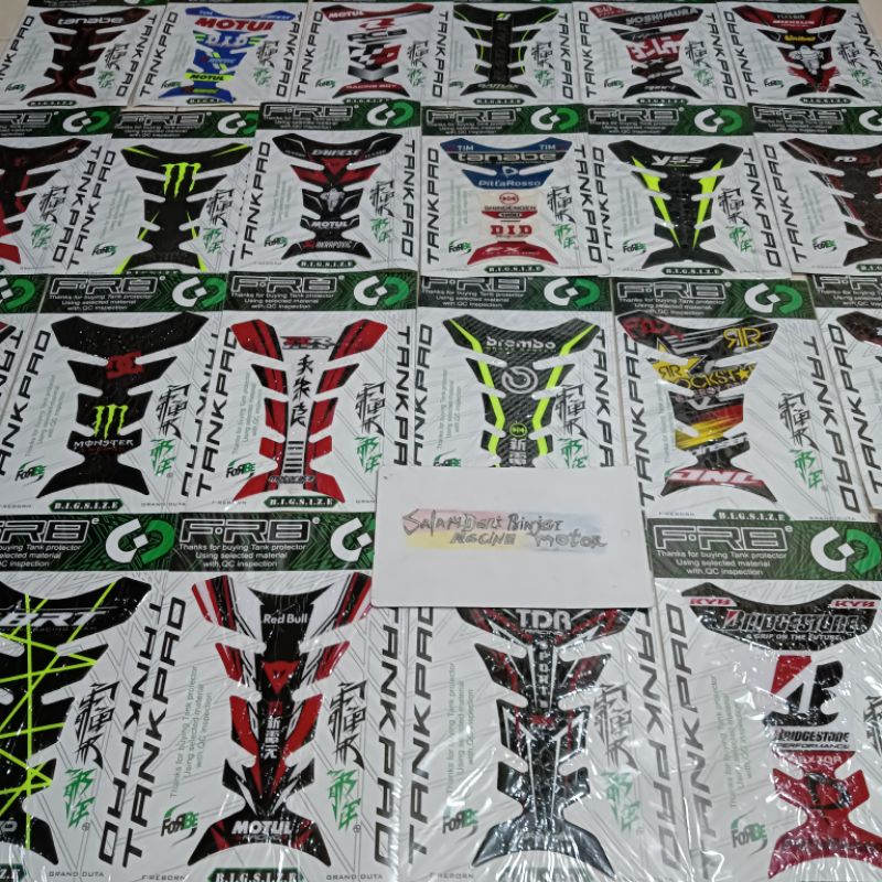 Jual STIKER TANGKI RACING / TANK PADS TANKPADS STIKER / TANKPAD STICKER ...