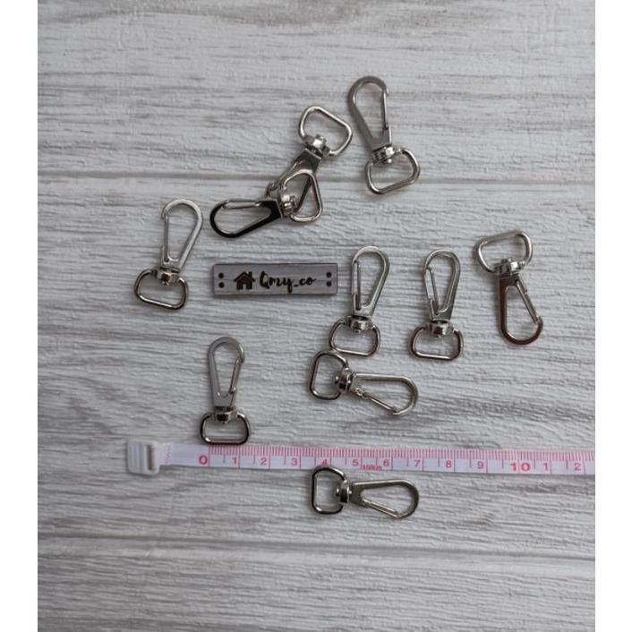 Jual Pengait 1,3cm / Kait tas (harga per buah) | Shopee Indonesia