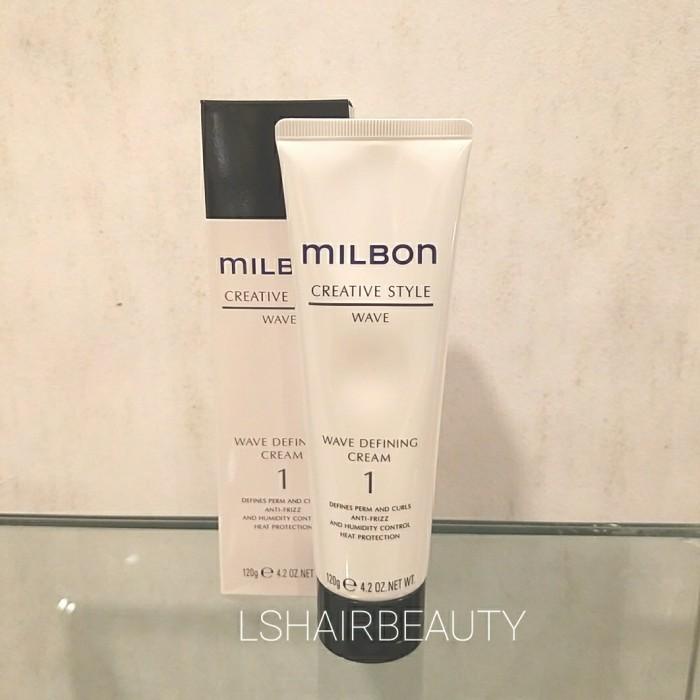 Jual Hairstyling Milbon Creative Style 1 Wave Defining Cream 120G | Shopee Indonesia