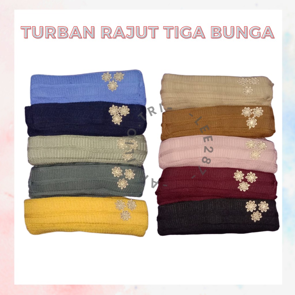 Jual Kerpus Nenek / Kerpus Bahan Rajut / Turban Rajut Murah / Kerpus ...