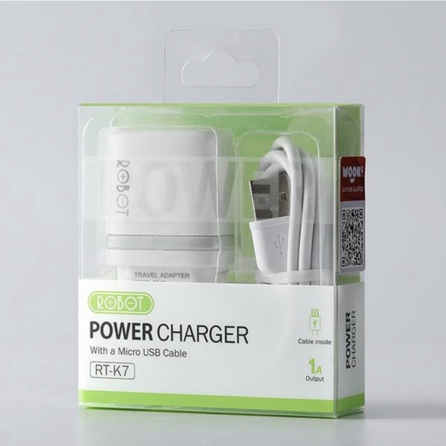 Jual Charger Robot RT-K7 Quick Charger 5V/1A | Shopee Indonesia
