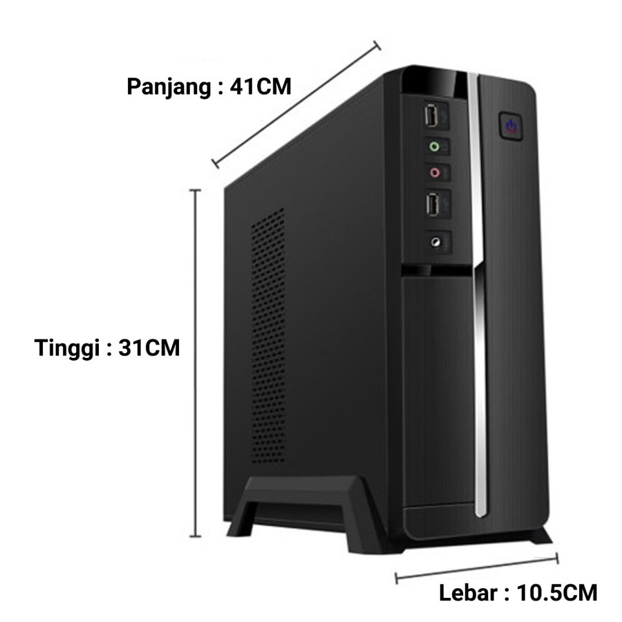 Jual PC Rakitan Slim Core i5 RAM 8GB SSD 512GB Komputer Mini Ringkas ...