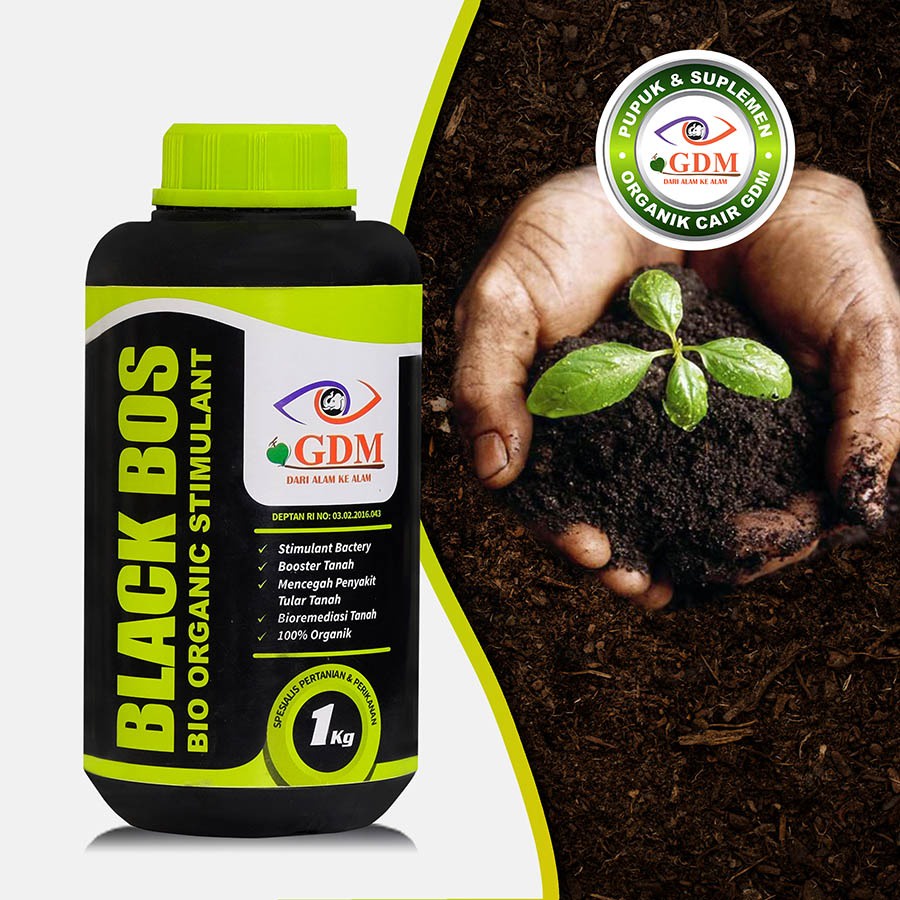 Jual Bio Organic Stimulant GDM Black BOS (1 Kg) | Shopee Indonesia