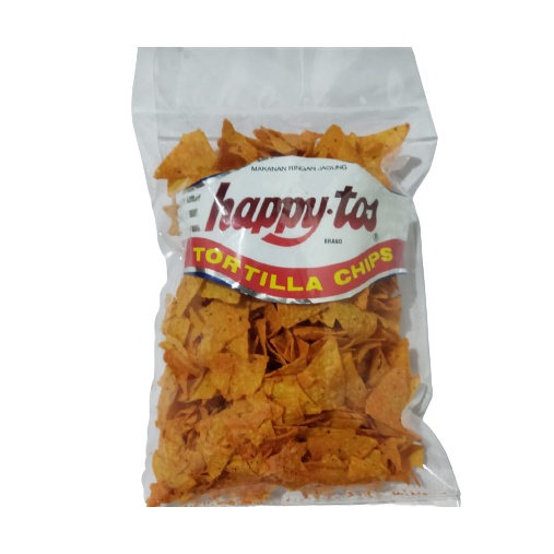 Jual SNACK KILOAN HAPPY TOS TORTILLA CHIPS KEMASAN KURLEB 250 GRAM ...
