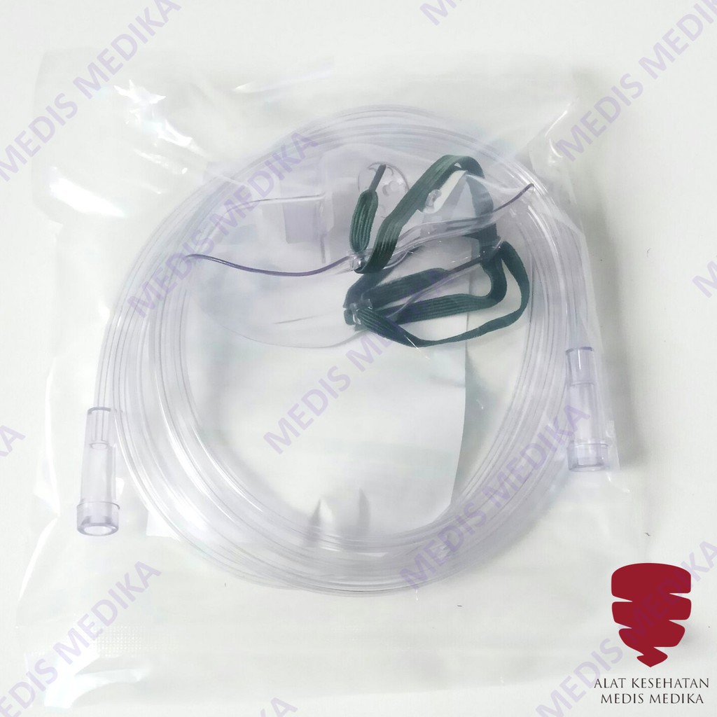Jual Oxygen Mask Child GEA Masker Oksigen Anak Selang Penapasan Nasal ...