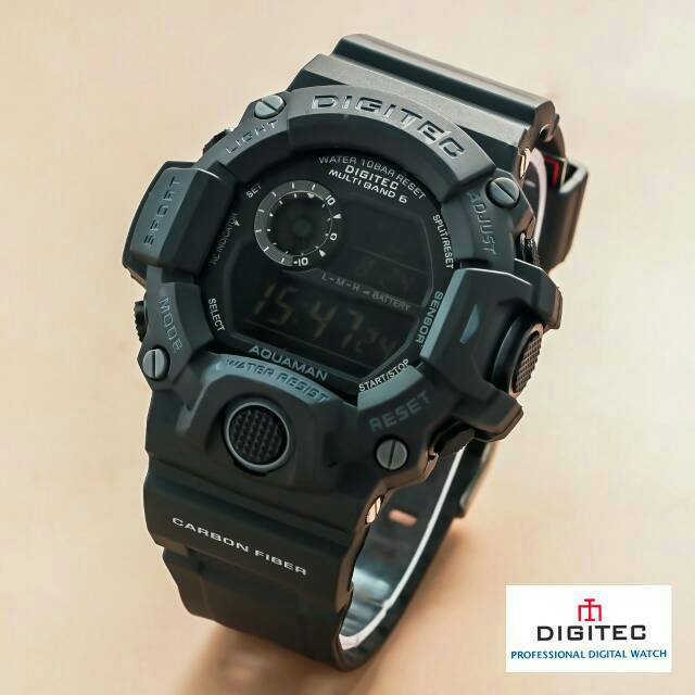Jual NEW !! JAM TANGAB PRIA ORGINAL DIGITEC WATERPROFF 100 METER ...