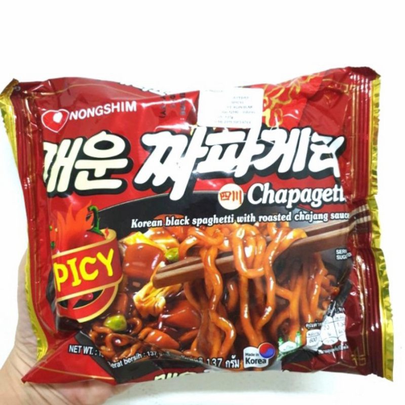 Jual Nongshim Chapaghetti Spicy - 173g | Shopee Indonesia