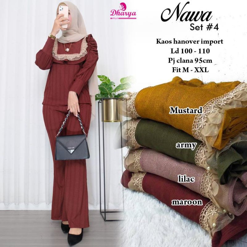 Jual BAJU ,NAWA SET #4 BY DHARYA | Shopee Indonesia