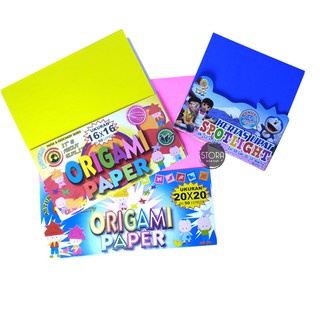 Jual Kertas Lipat origami/Art paper ukuran 20 x 20 | Shopee Indonesia