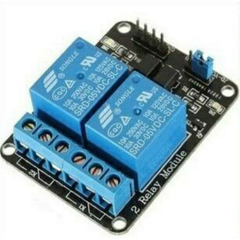 Jual 5V 12V 2-Channel Relay Module 2 Channel Shield for Arduino STM32 ...