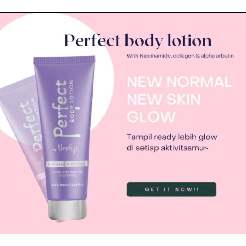 Jual Perfect Body Lotion by UMIKYO | Shopee Indonesia