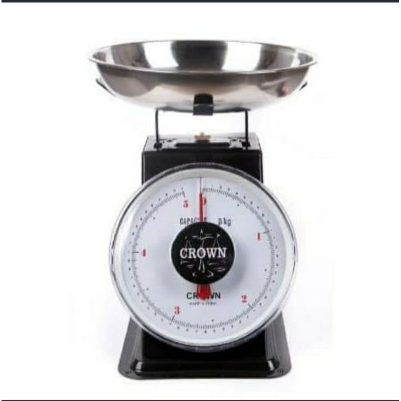 Jual Timbangan Jarum Serba Guna CROWN 5Kg | 10Kg | 15Kg | 20Kg | Shopee Indonesia