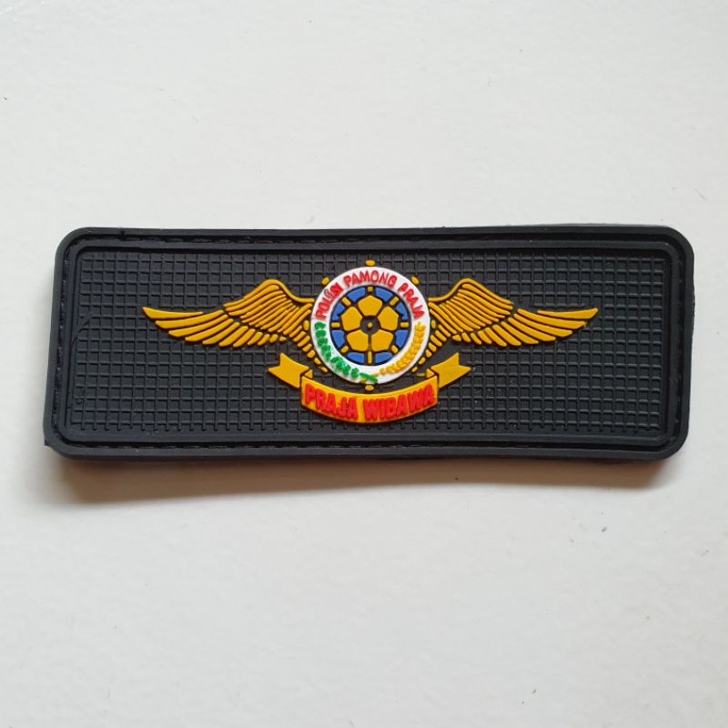 Jual patch rubber logo POL PP - SATPOL PP - POLISI PAMONG PRAJA ...