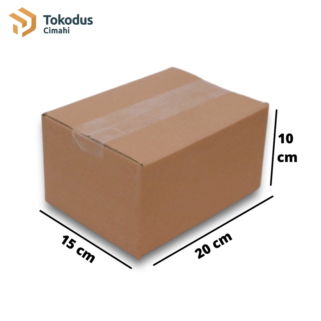 Jual Dus Box Packing Polos 20 x 15 x10cm Tebal 3mm - Tokodus Cimahi ...
