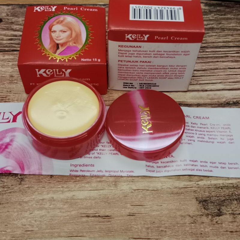 Jual Kelly Pearl Cream 15g//Cream Kelly 15g | Shopee Indonesia