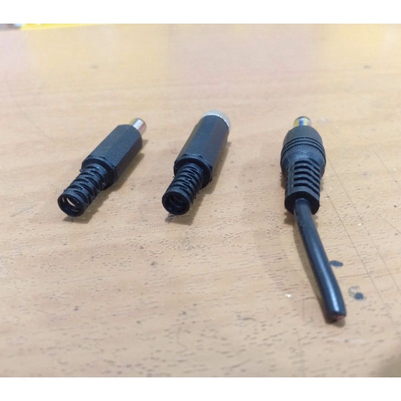 Jual konektor dc male female socket panel mount daya solder listrik ...