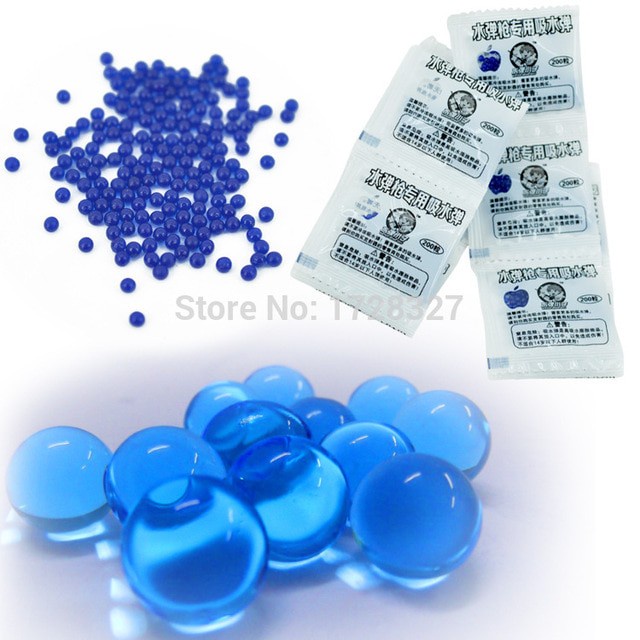 Jual Soft Bullet Crystal Water Bomb Refill Pistol Air Water Gun 5000 Pc ...