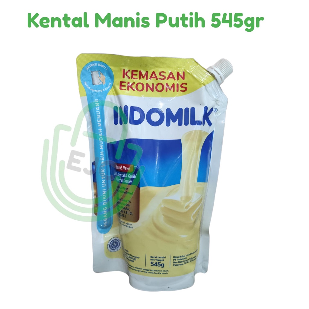 Jual SKM Susu Kental Manis Indomilk 545gr Standing Pouch | Shopee Indonesia