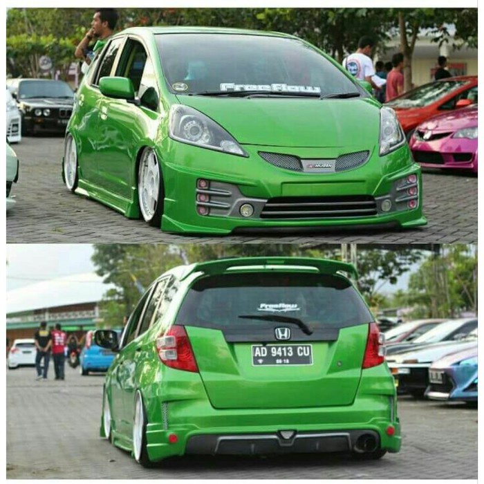 Jual BODYKIT honda jazz ge8 2008-2011 body kit bodikit GRADE-A kuat_tebal_lentur | Shopee Indonesia