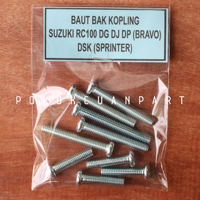 Jual Baut mesin bak kopling Suzuki RC 100 DG DJ DK DP SPIRIT BRAVO SPRINTER | Shopee Indonesia