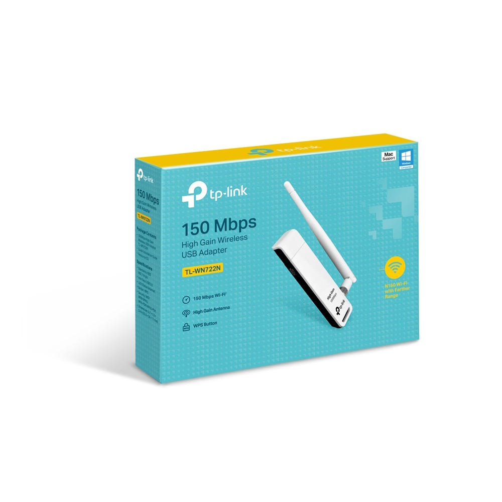 Jual TP-LINK TL-WN722N Wireless USB Adapter USB Wifi Adapter | Shopee ...