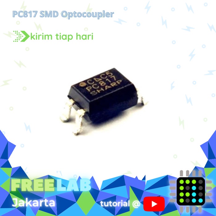 Jual IC Chip SMD PC 817 PC817 EL817C FL817C SOP-4 Optocoupler Isolator Ori | Shopee Indonesia