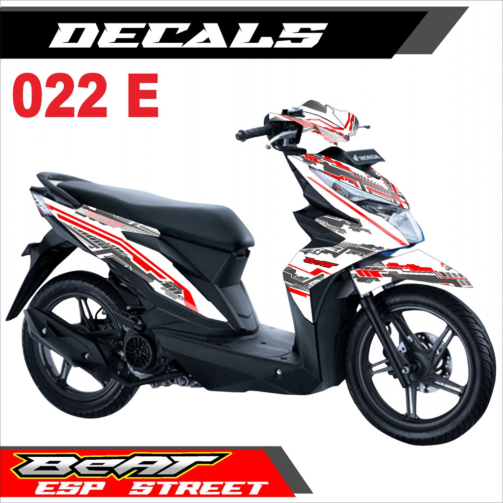 Jual Decal Sticker Beat Street Esp-Dekal Stiker Fullbody BEAT STREET ...