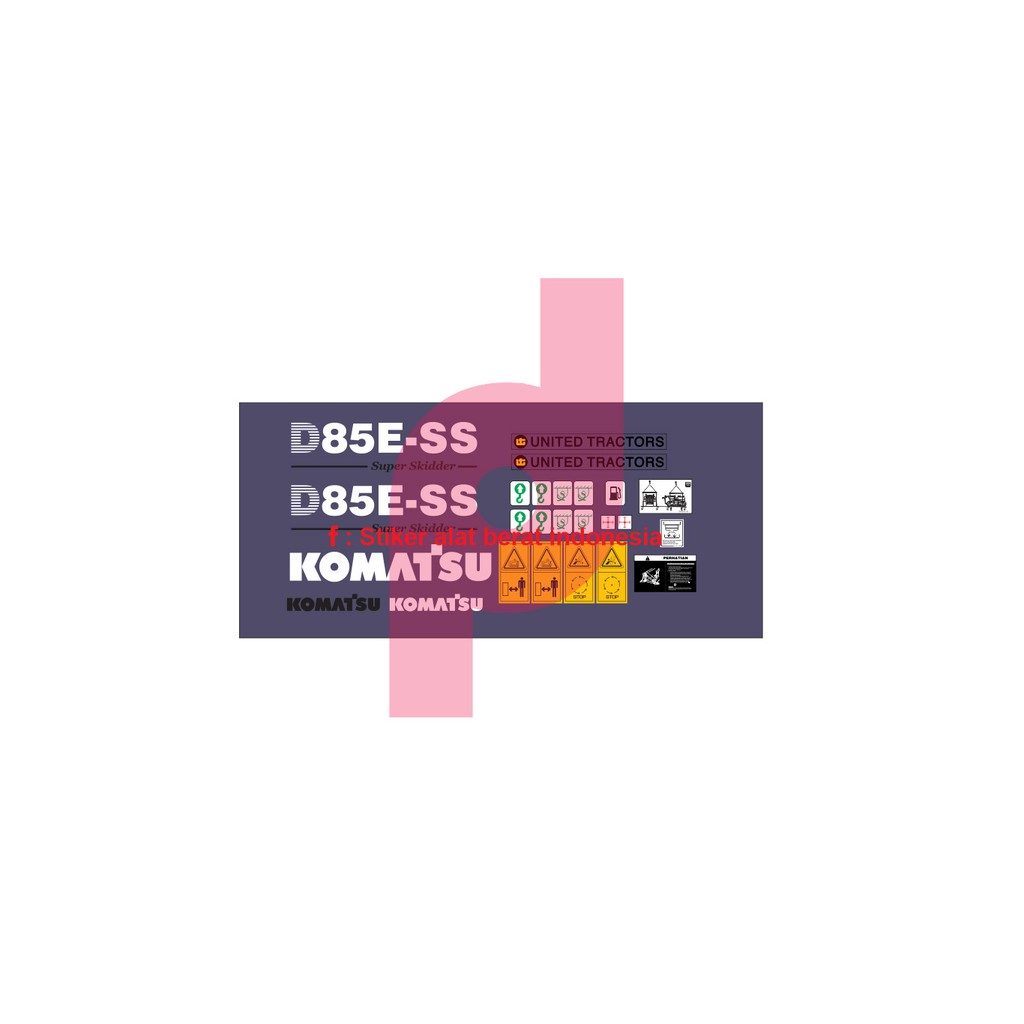 Jual Stiker Komatsu D85ESS-2 | Shopee Indonesia